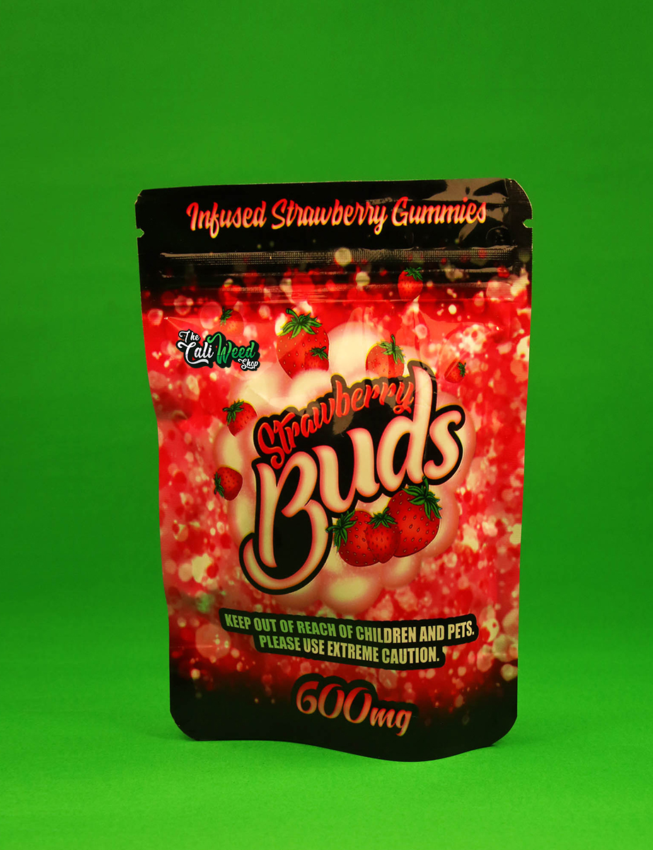 Strawberry Buds 600mg THC Gummies - Matrix Genetix | Psychedelics ...