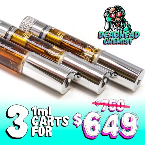 Deadhead Chemist DMT 3 Cartridges – Matrix Genetix | Psychedelics ...